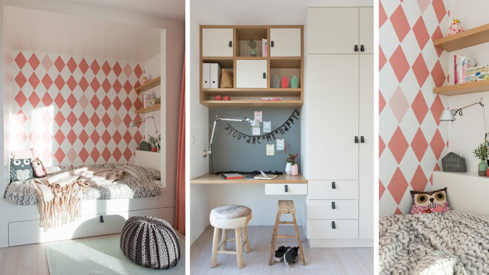 Stijlvolle meidenkamer Utrecht | Studio Melanie Parker